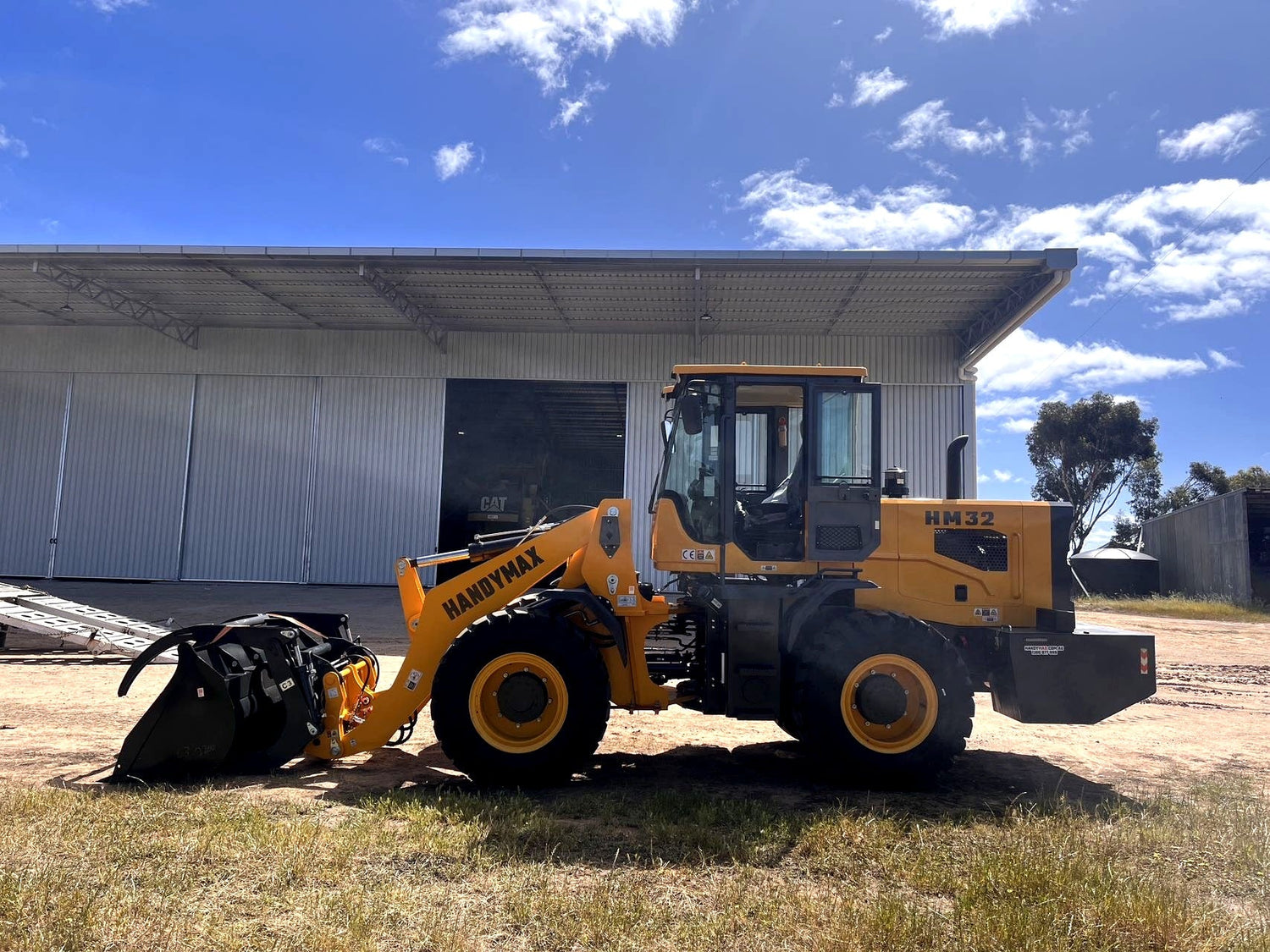 HM32 Wheel Loader - 125HP Heavy-Duty Material Handling – HANDYMAX